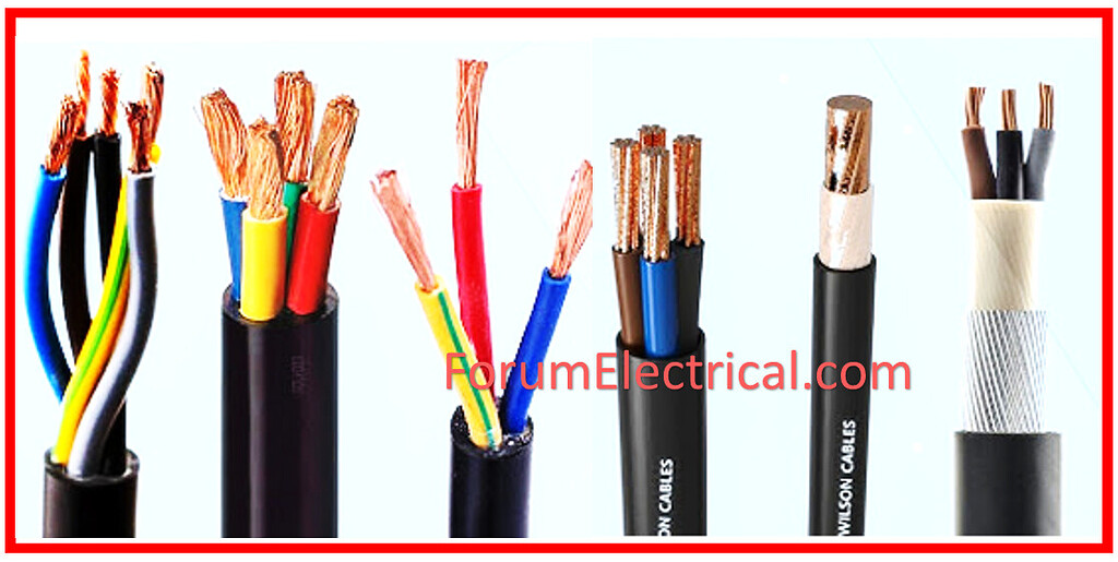 10 Different Types of Electrical Cables & their Subcategories ...
