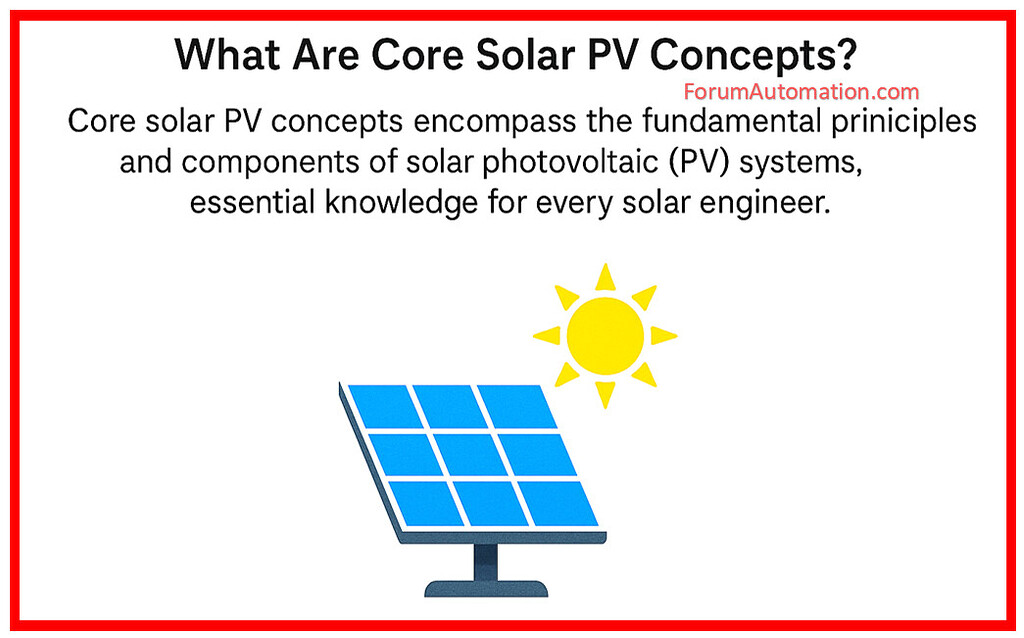 What are the Core Solar PV Concepts Every Solar Engineer must Know ...