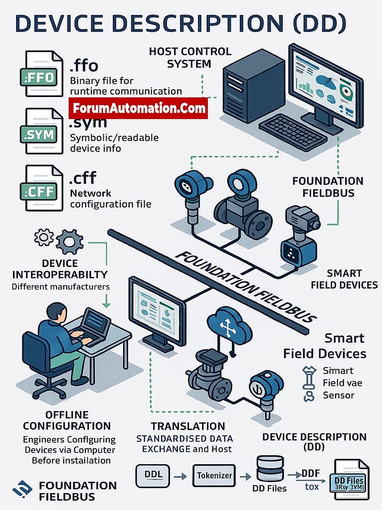 What is a dd file in FOUNDATION fieldbus? - Industrial Networking ...