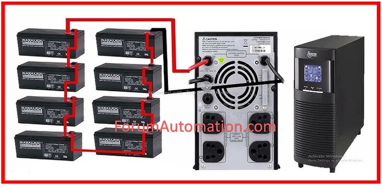 How long can the UPS run with a battery backup? - Electrical ...