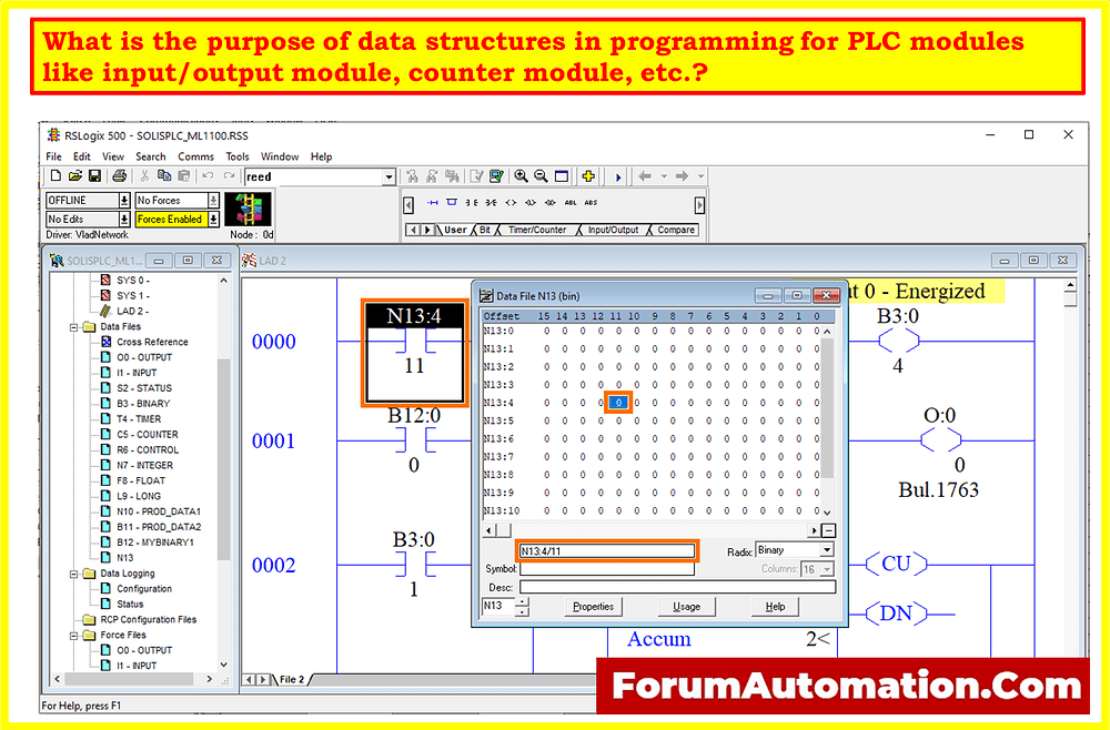What is the purpose of data structures in programming for PLC modules ... What is the purpose of data structures in programming for PLC modules ...