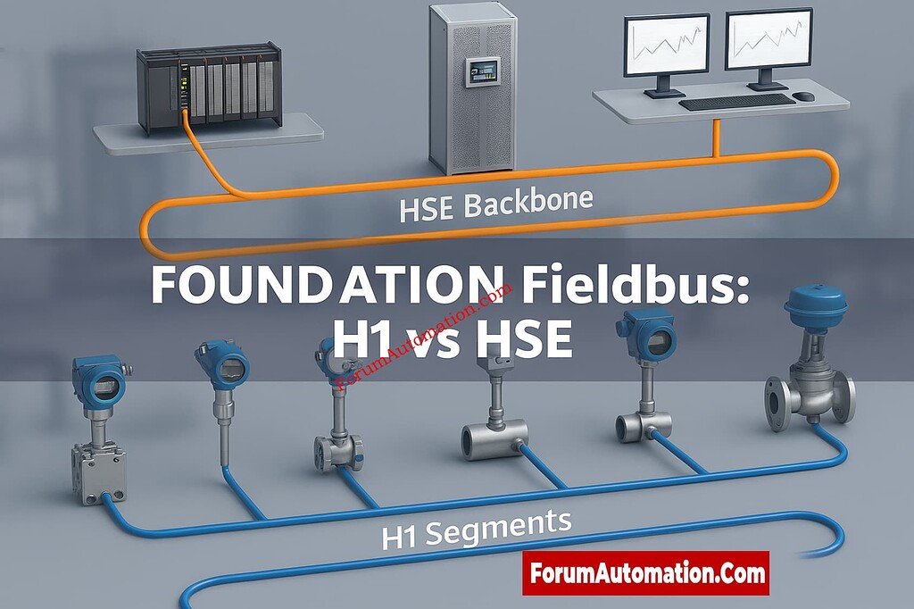 What is the difference between H1 and HSE? - Industrial Automation ...