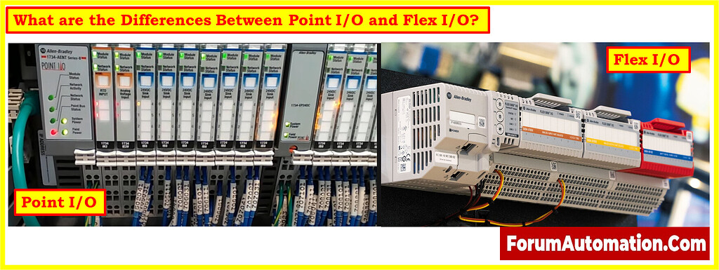 What are the Differences Between Point I/O and Flex I/O? - Allen Bradly ...