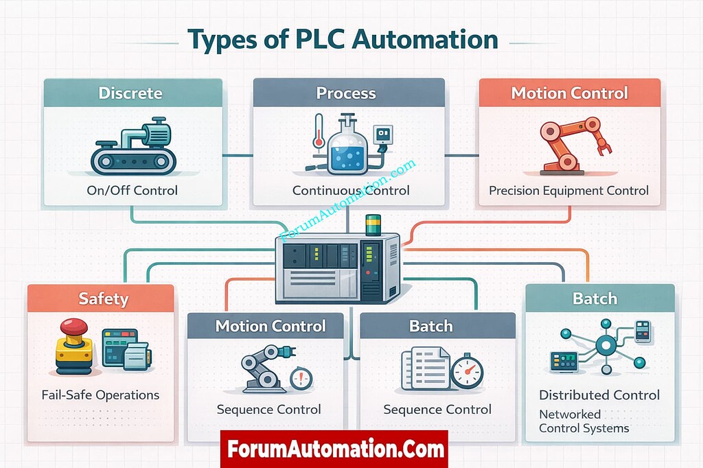 What are the different types of automation in PLC? - PLC (Programmable ...