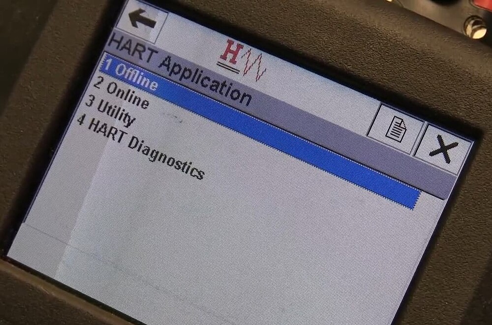 How to check for the error code number 2 on the Hart 475 communicator ...
