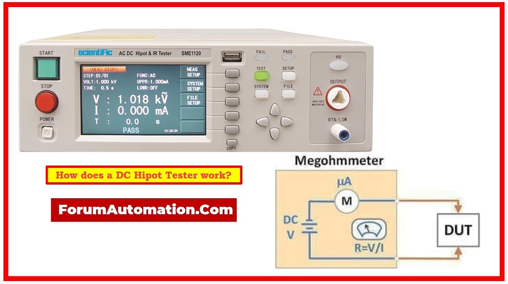 How does a DC Hipot Tester work? - Electrical - Industrial Automation ...