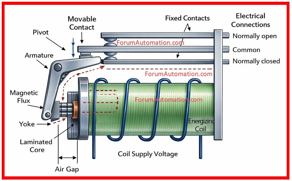 How does a relay work on AC current? What happens if you connect it to ...