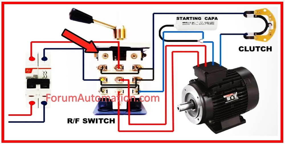 How can the direction of a single-phase motor be reversed? - Electrical ...