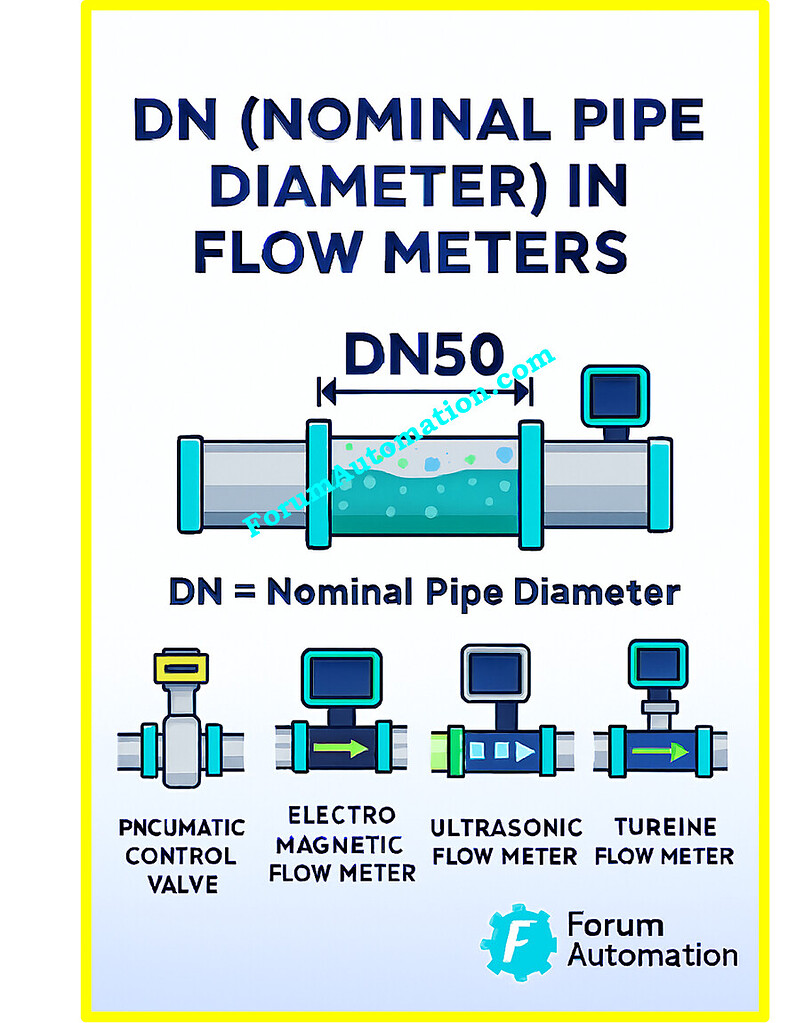 What is DN in a flowmeter? - Flow Measurement - Industrial Automation ...