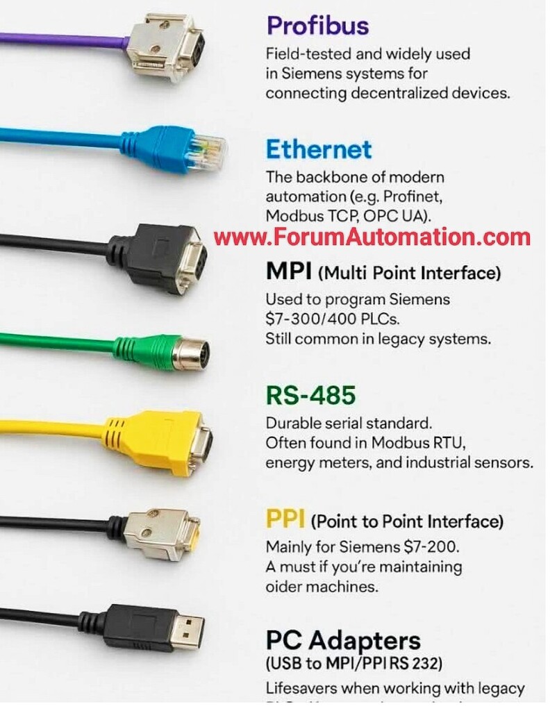Different Types of Communication Cables - Electrical - Industrial ...