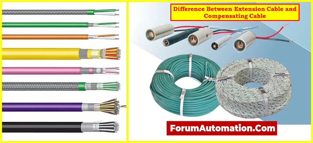 What is the difference between extension cable and compensating cable ...