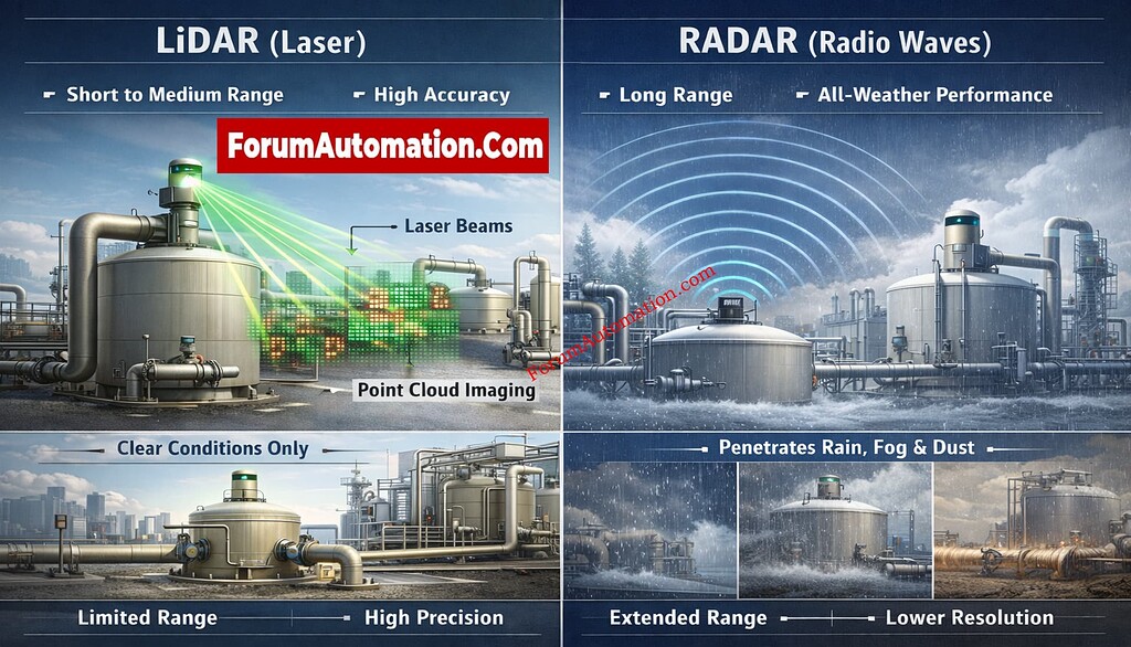 What is the range of LiDAR vs radar? - Field Instrumentation ...