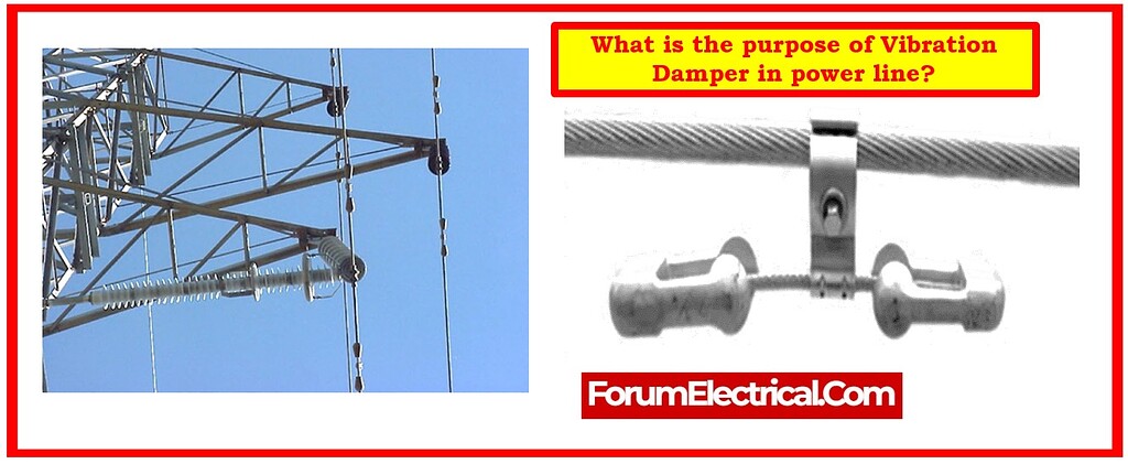 What is the purpose of Vibration Damper in power line? - Electrical ...