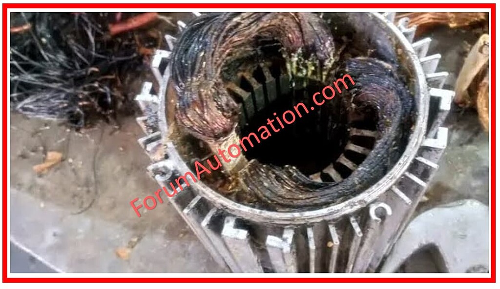 What could cause the motor winding to burn? - Electrical - Industrial ...