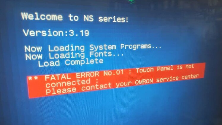 HMI NS omron fatal error no 1 - Electrical - Industrial Automation, PLC Programming, scada & Pid ...
