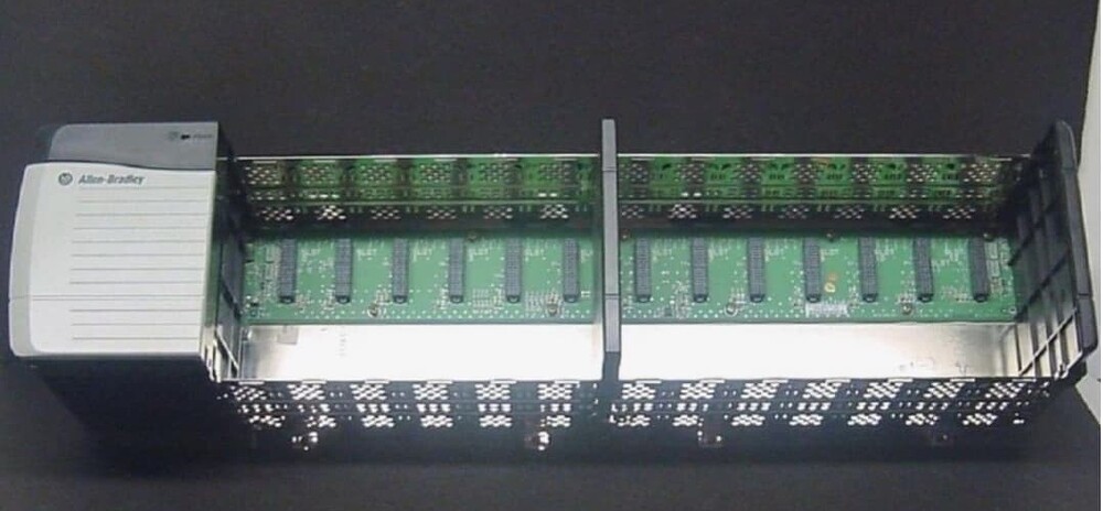 What does the PLC rack's backplane do? - PLC (Programmable Logic ...