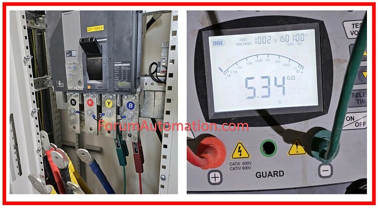 LV MCCB Testing (IR Test) - Electrical - Industrial Automation, PLC Programming, scada & Pid ...