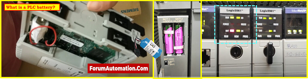 What is a PLC battery? - PLC (Programmable Logic Controllers ...