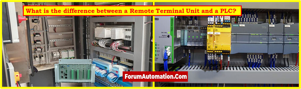 What is the difference between a Remote Terminal Unit and a PLC ...