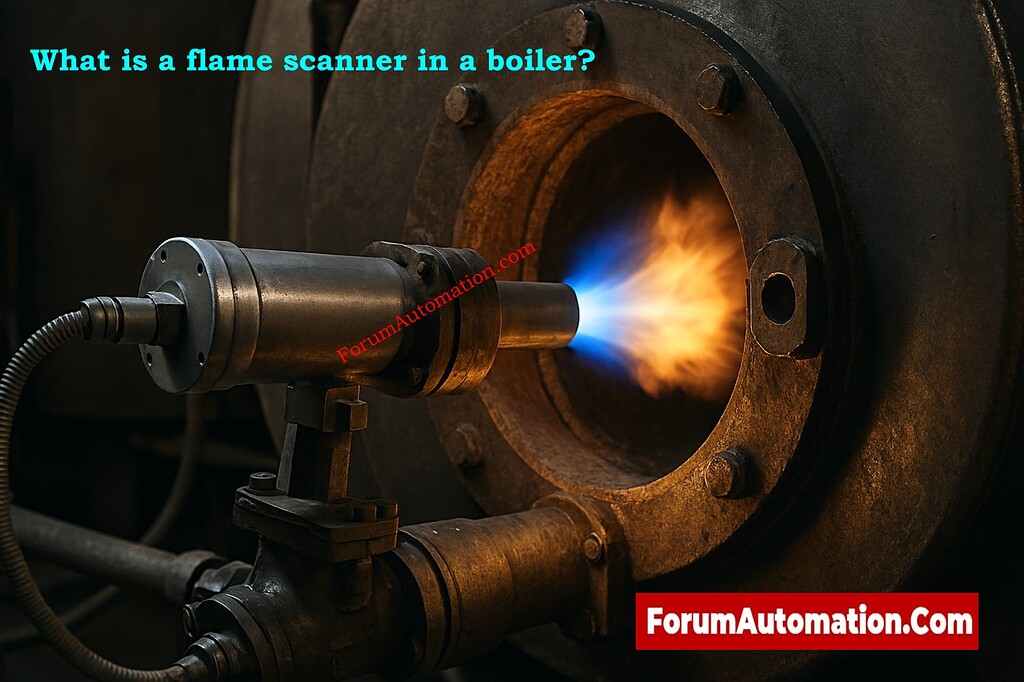What is a flame scanner in a boiler? - Industrial Automation ...